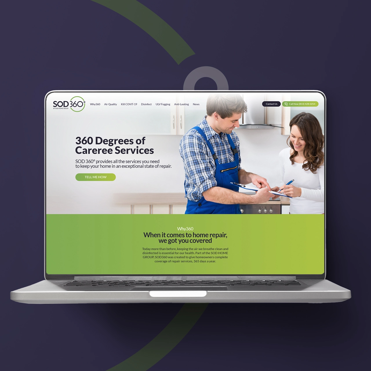 SOD 360 Minisite Design and Development | imark image